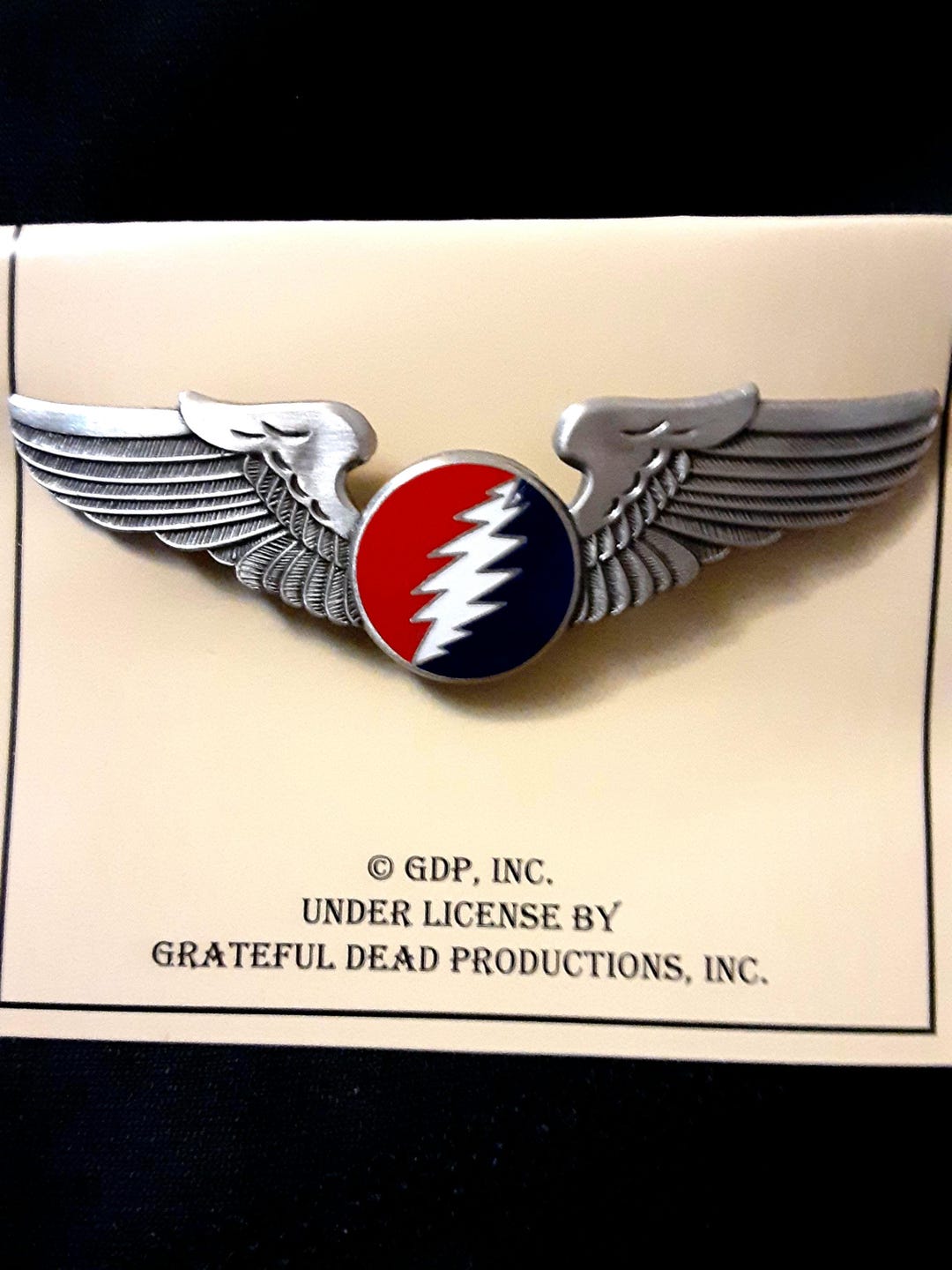 Grateful Dead Pilot's Wings "steal Your Face " - Etsy