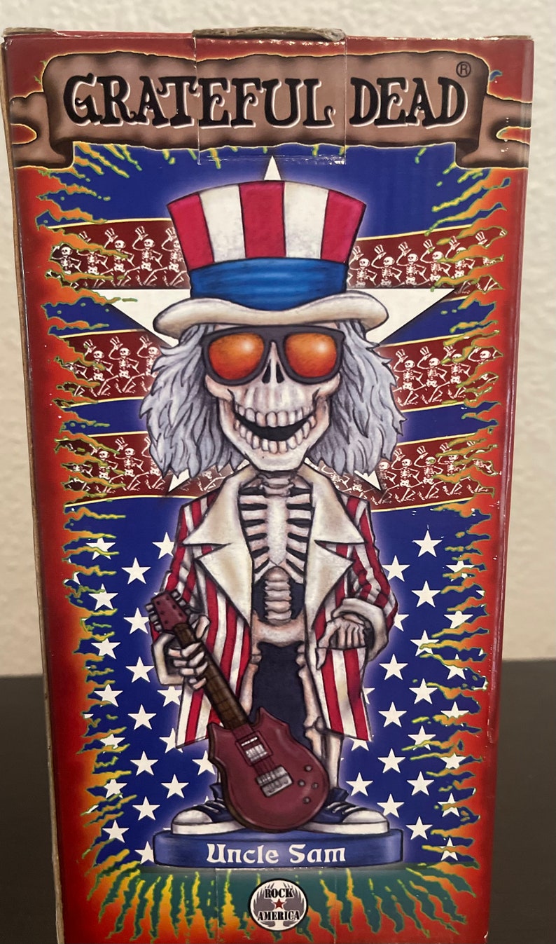 Grateful Dead Uncle Sam Bobblehead. Limited Edition Vintage - Etsy