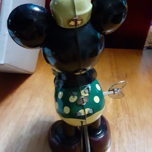 Minnie Mouse/disney Wind up Tin Toy,vintage/collectible - Etsy