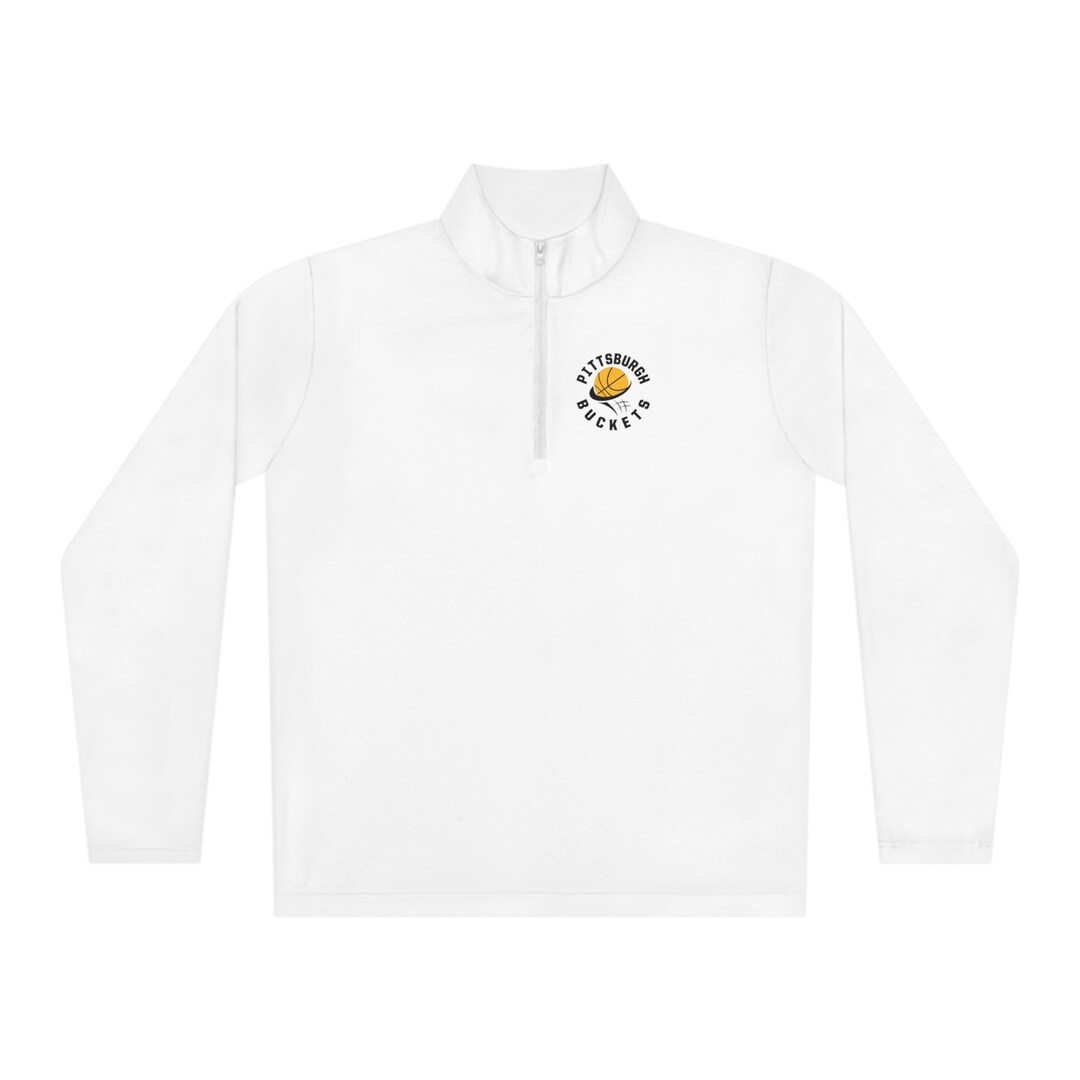 Pittsburgh Buckets- Quarter-zip Pullover- Black Design - Etsy