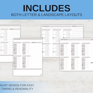 Minimalist party Tracker DM Sheets Dnd 5E Printable PDF - Etsy