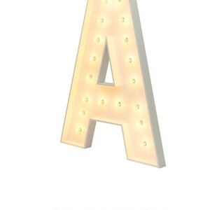 4ft -3D Narrow 2'' Depth Bold Style Marquee Numbers I Letters| 0-9 ...