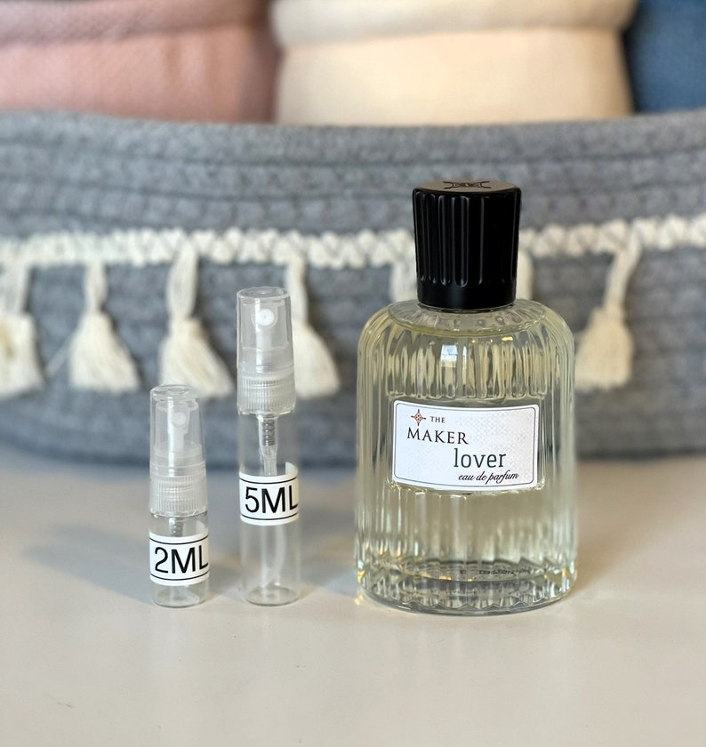 The Maker Lover Eau De Parfum Glass Atomizer Travel Spray - Etsy