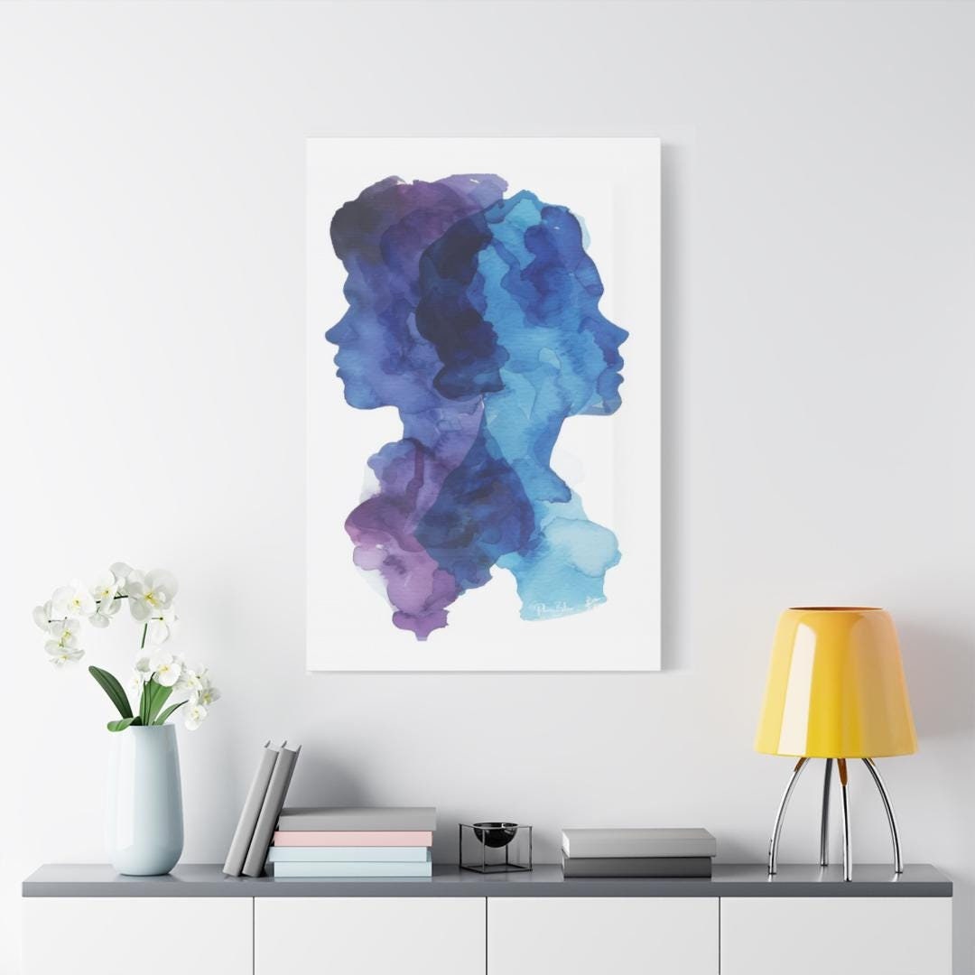 Therapist Gift Mental Health Wall Art Counselor Office Decor Psychology ...