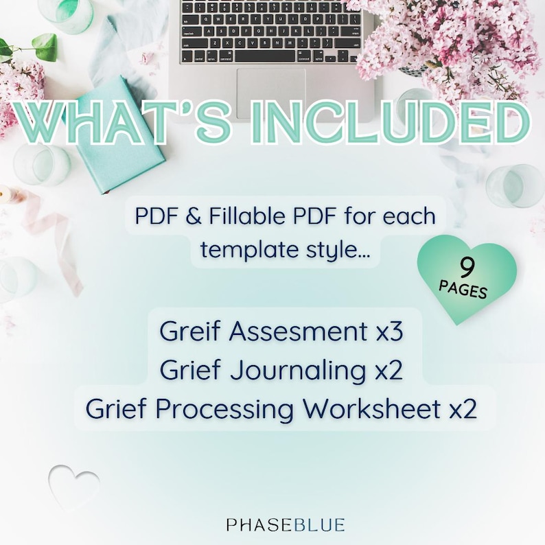 Grief Therapy Worksheets, Kids Teens Counseling, Grief Check-in ...