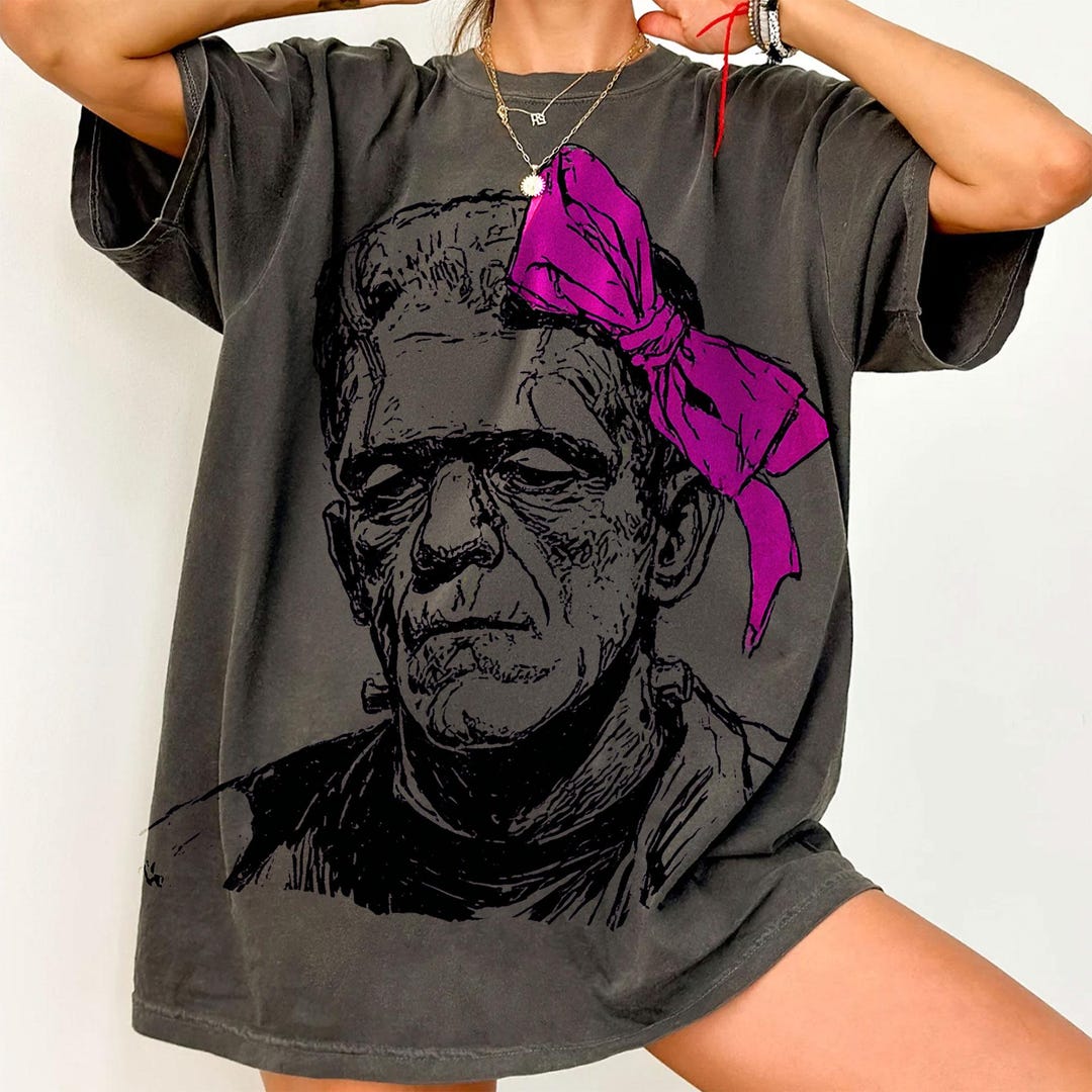 Frankenstein Monster Png, Coquette Halloween Monster Png, Halloween ...