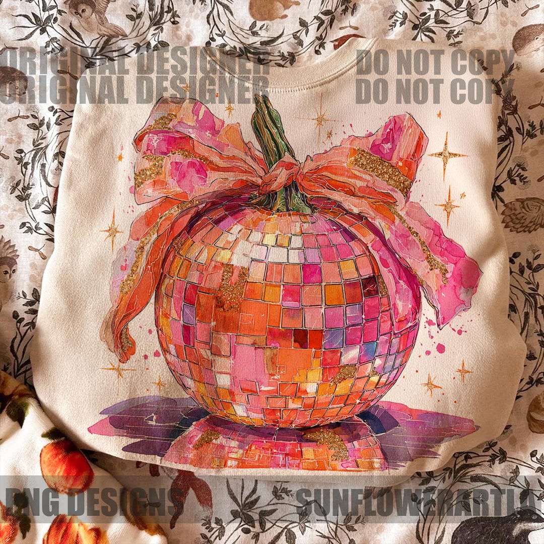 Disco Pumpkin Png, Fall Png, Trendy Fall Design, Fall Design,coquette ...
