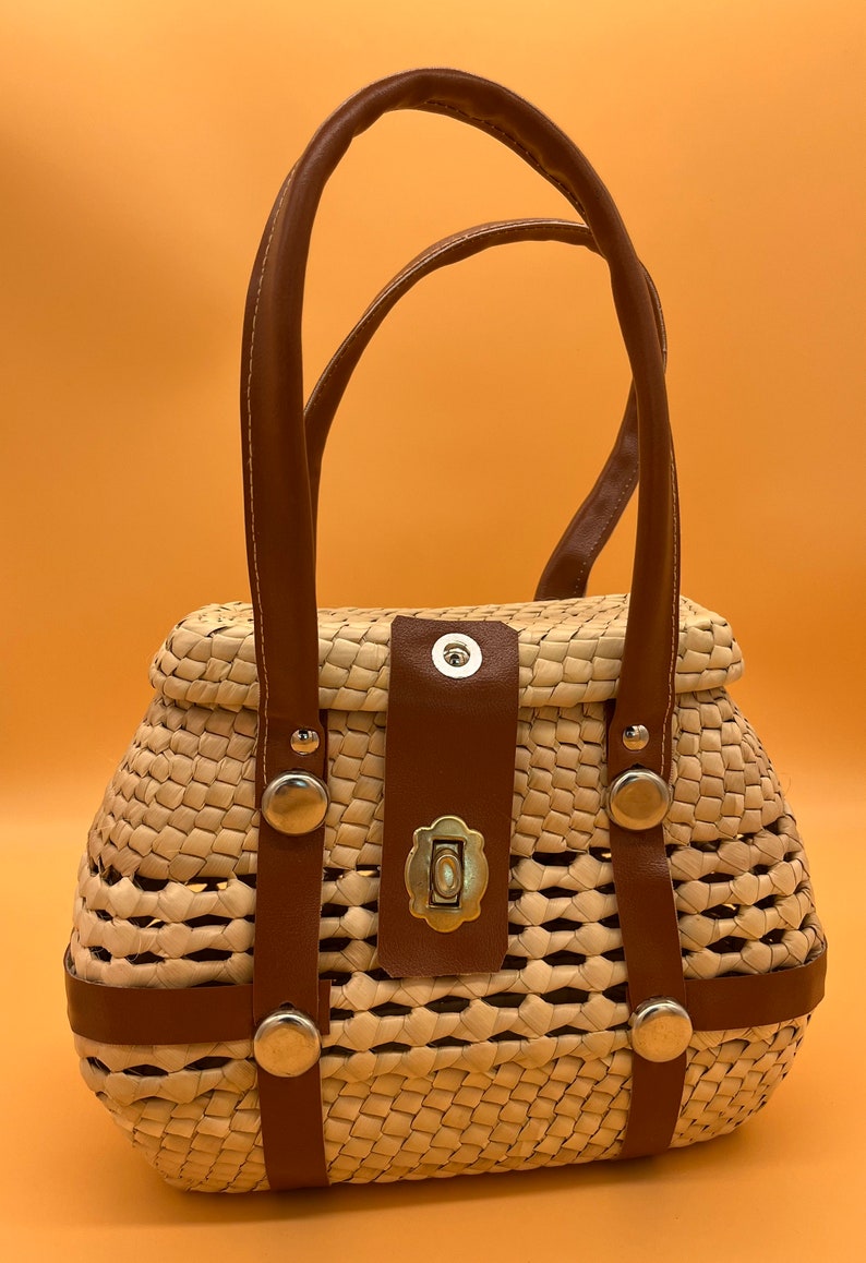 Mini Handwoven Palm Leaf Purse - Etsy
