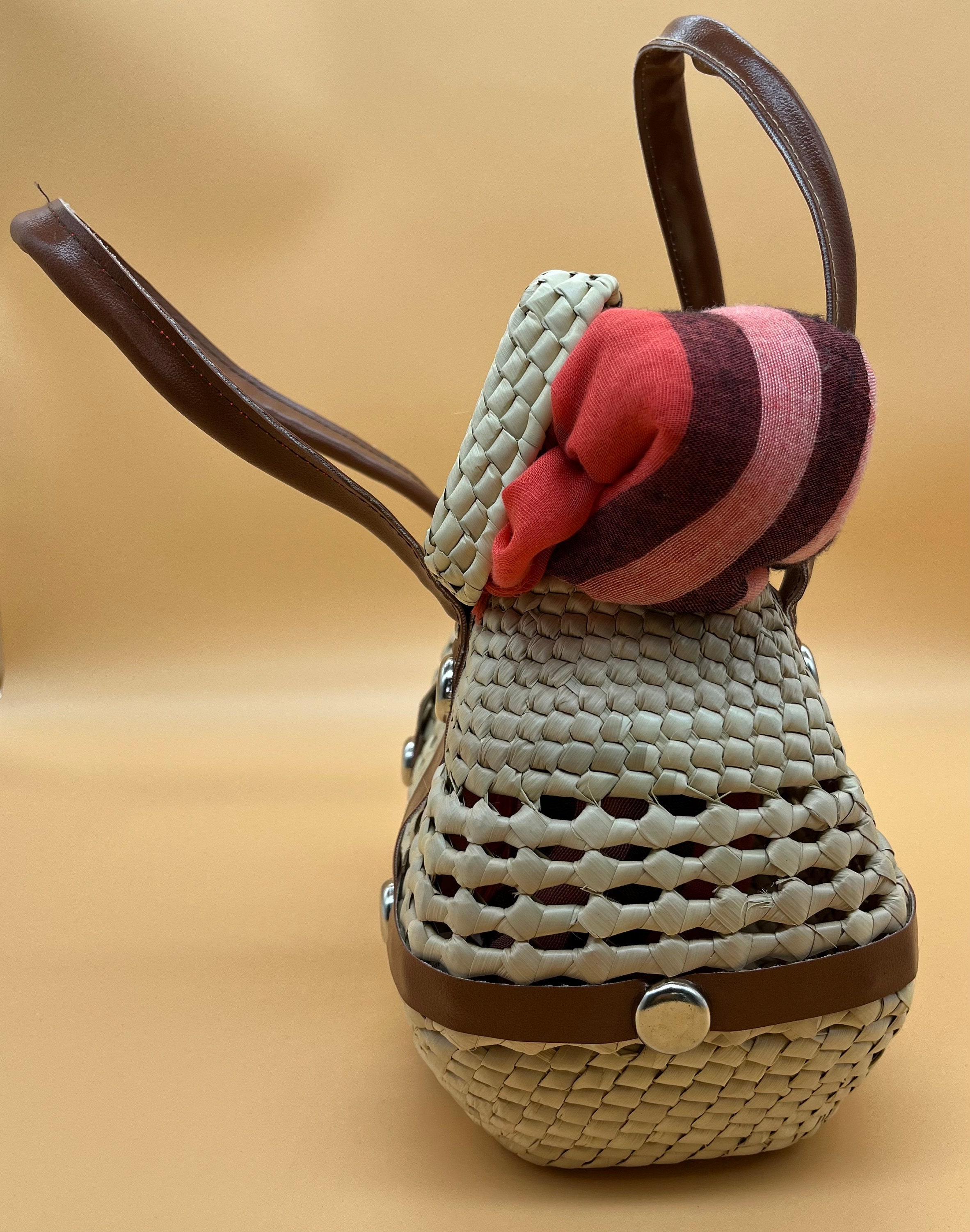 Mini Handwoven Palm Leaf Purse - Etsy