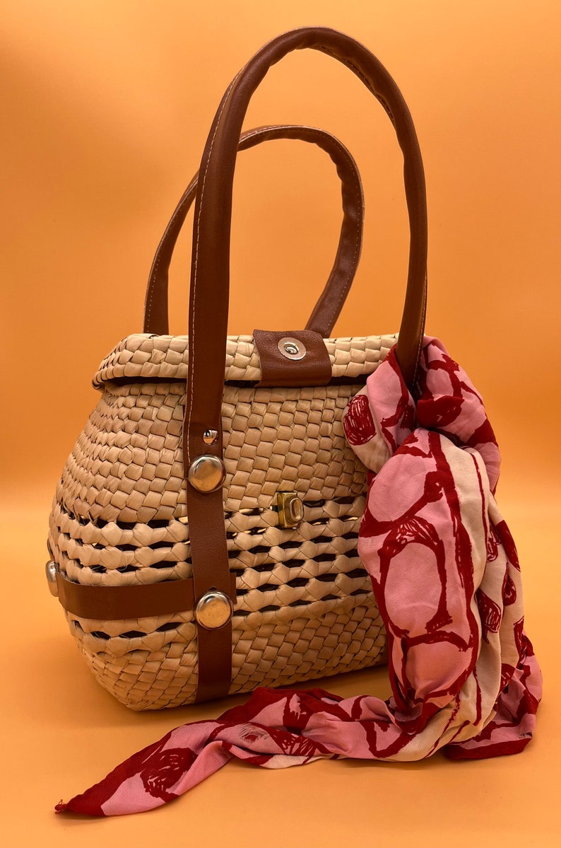 Mini Handwoven Palm Leaf Purse - Etsy