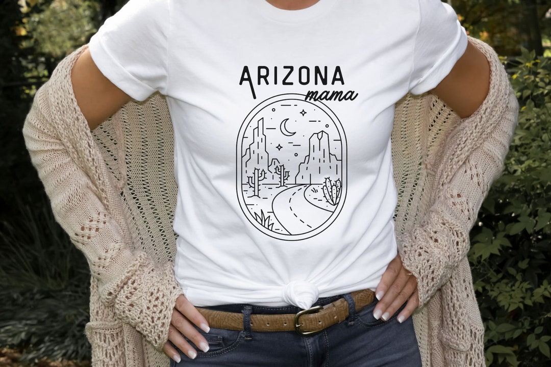 Arizona Mama Shirt AZ Local Mom Squad Mother's Day Gift Trendy Wife ...