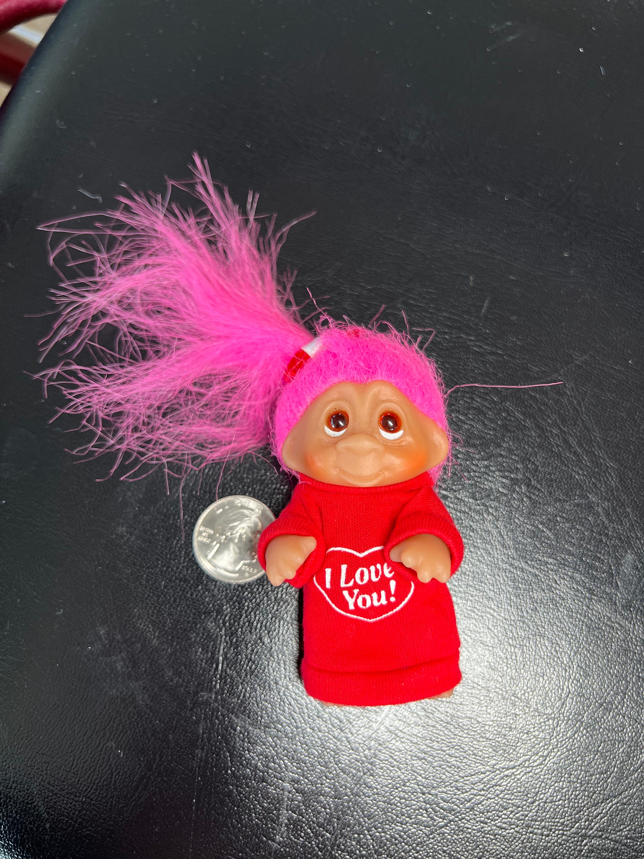 Vintage 1985 I Love You Troll by Dam - Etsy