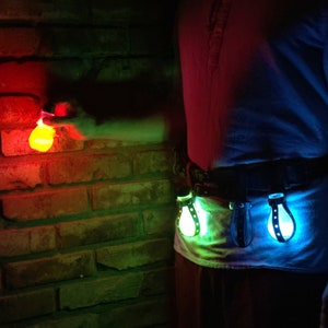 Glowing Light Elixir in Small Potion Bottle With Leather Holster, USB Rechargeable - Etsy