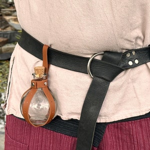 Potion Bottle With Leather Holster - Etsy