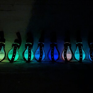 Glowing Light Elixir in Small Potion Bottle With Leather Holster, LR44 ...