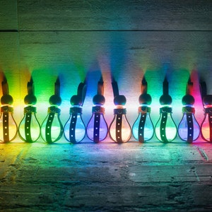 Glowing Light Elixir in Small Potion Bottle With Leather Holster, USB ...