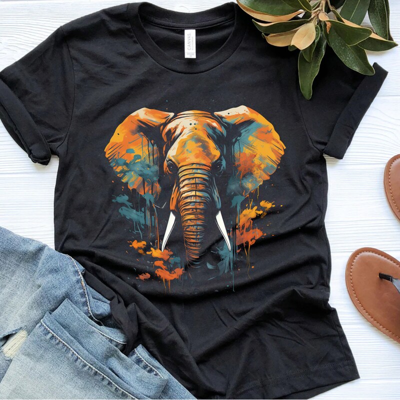 Elephant Shirt - Etsy