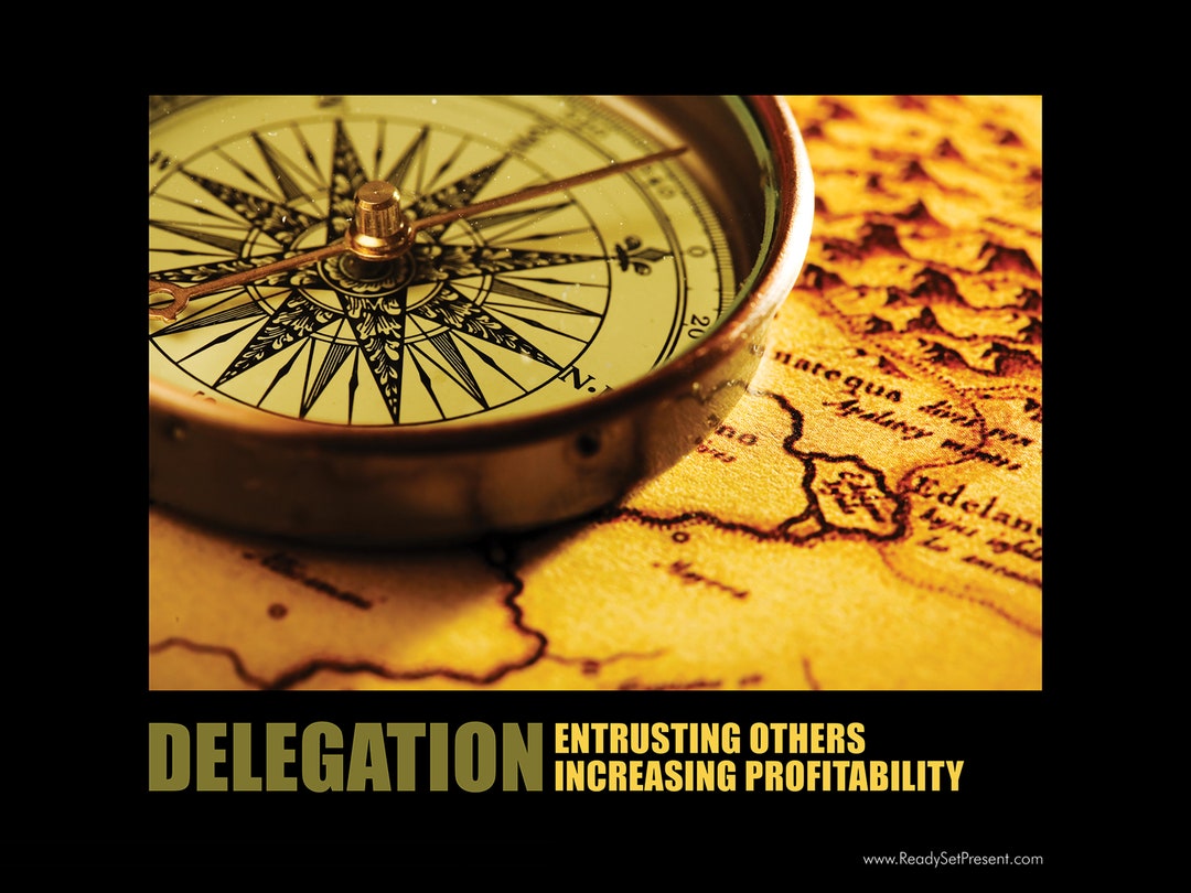 Delegation Motivational Management Poster for Office Wall Art, Office ...