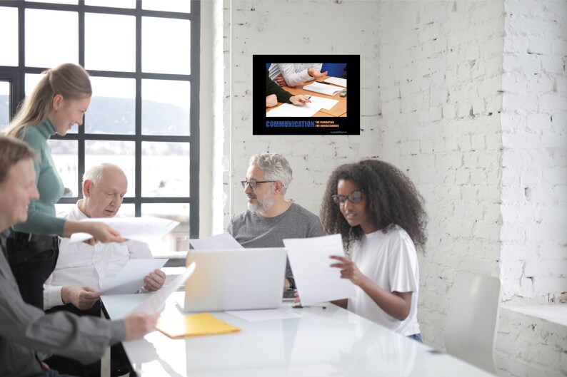 Communication Poster for Office Wall Art & Office Décor - Etsy