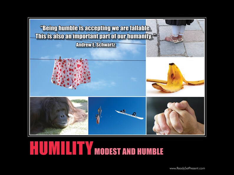 Humility, Poster, Office Wall Art, Office Decor, Management ...