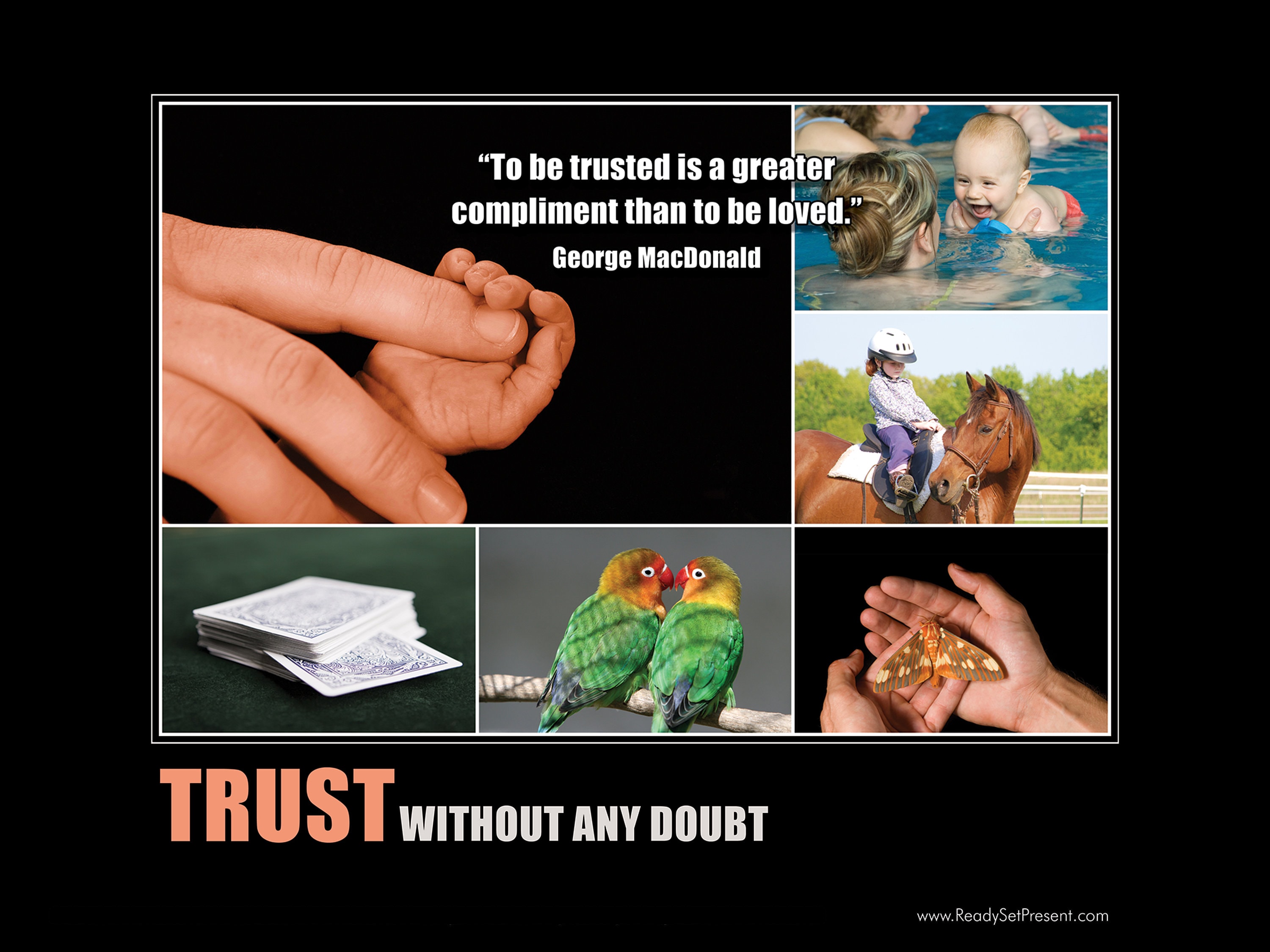 Trust Collage Poster - Etsy
