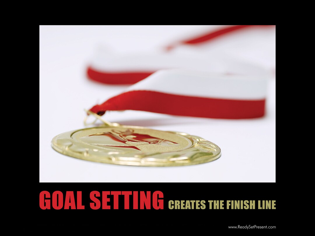 Goal Setting Management Poster - Etsy