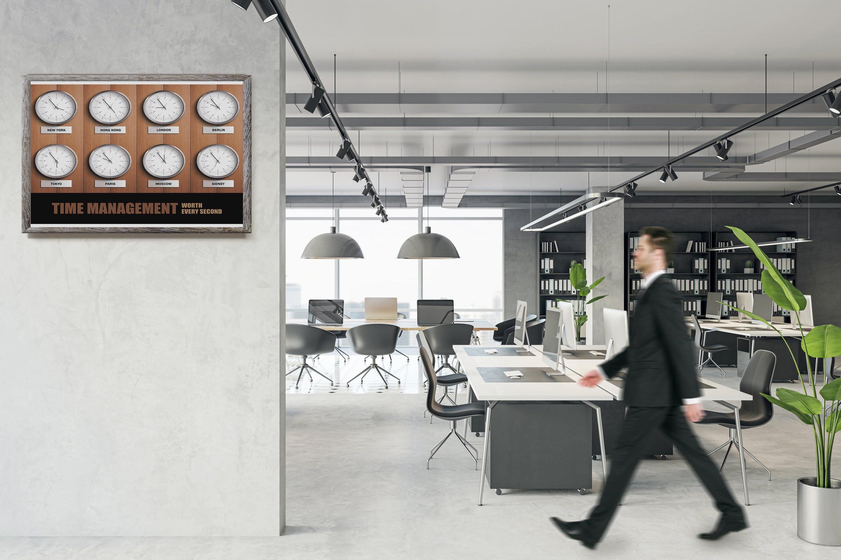 Time Management, Poster, Office Wall Art, Office Decor, Management ...