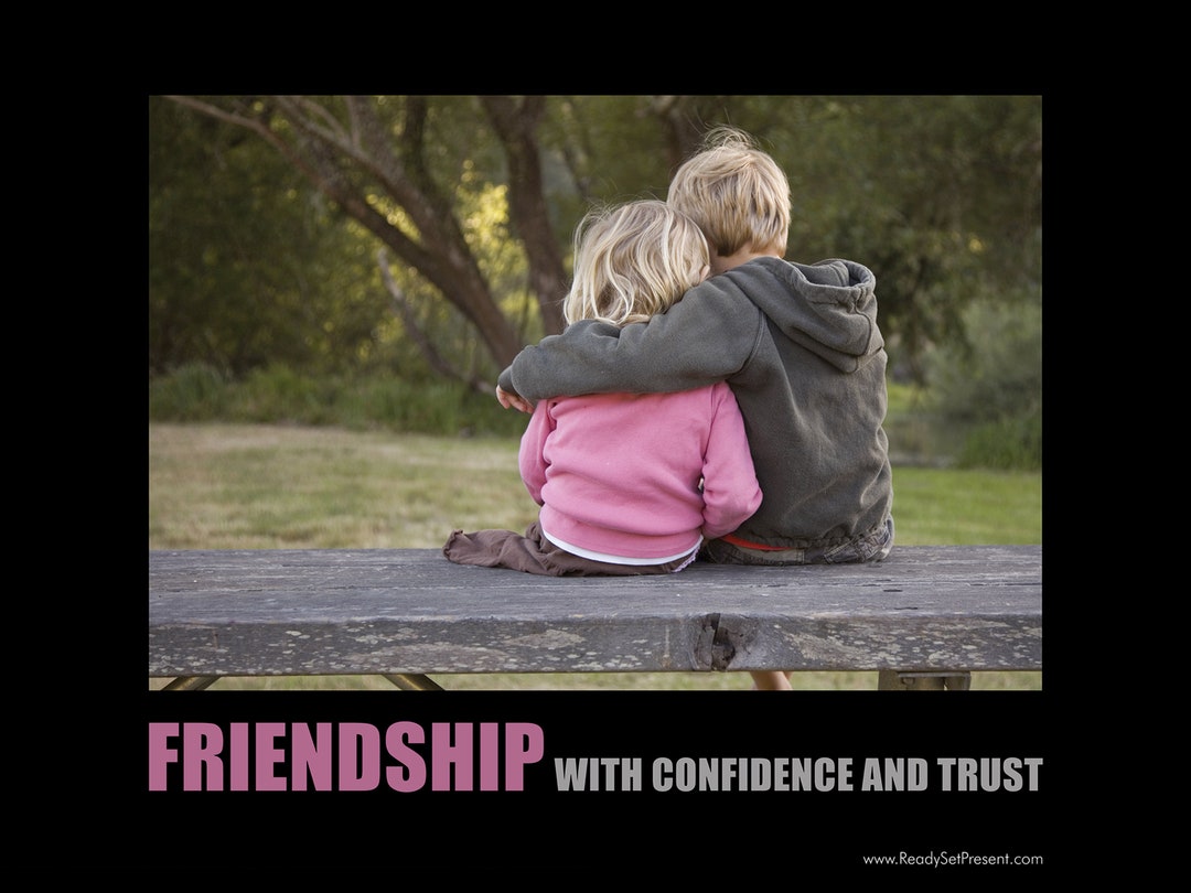 Friendship, Poster, Office Wall Art, Office Decor, Management ...