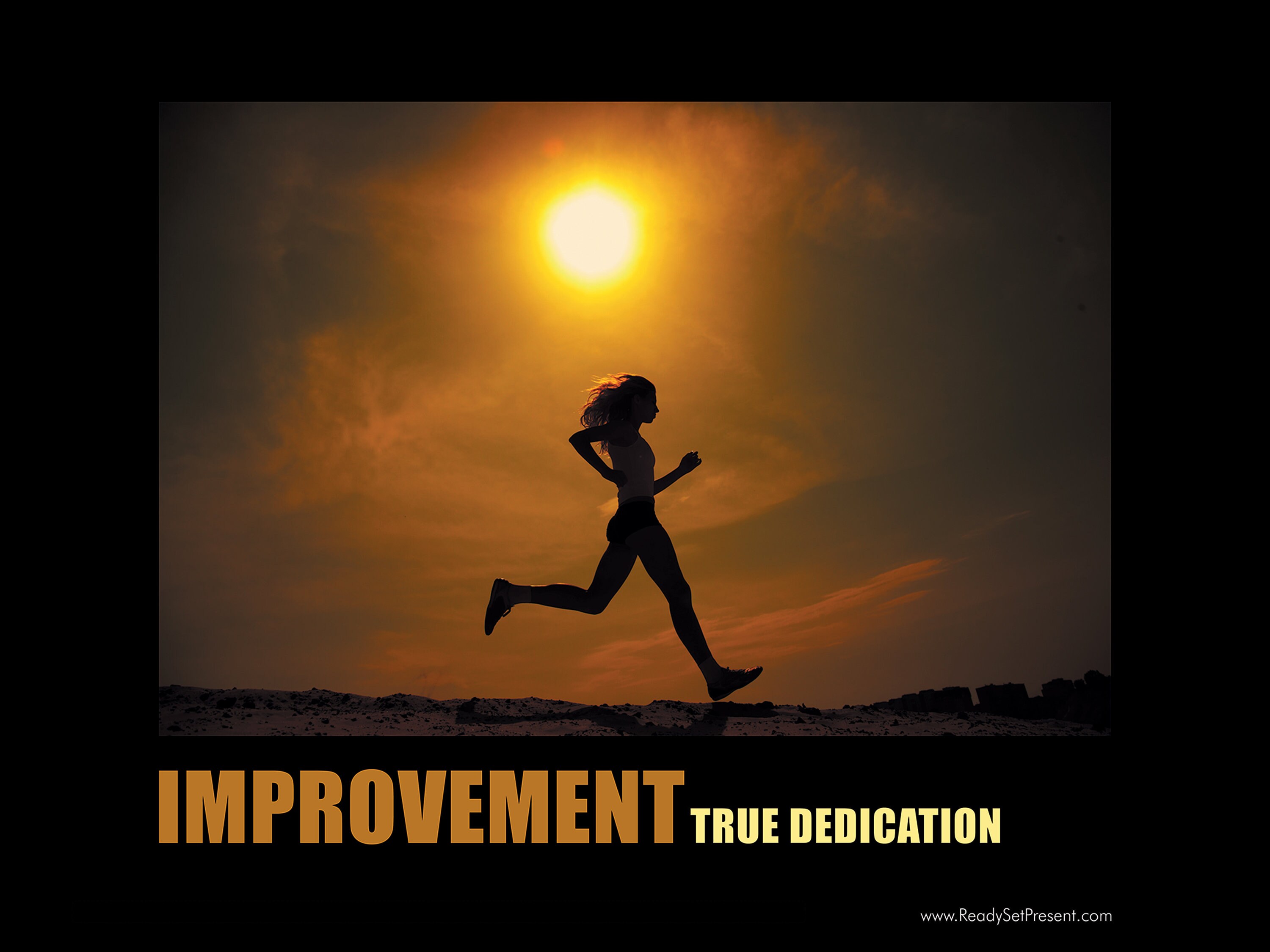 Dedication Motivational Poster