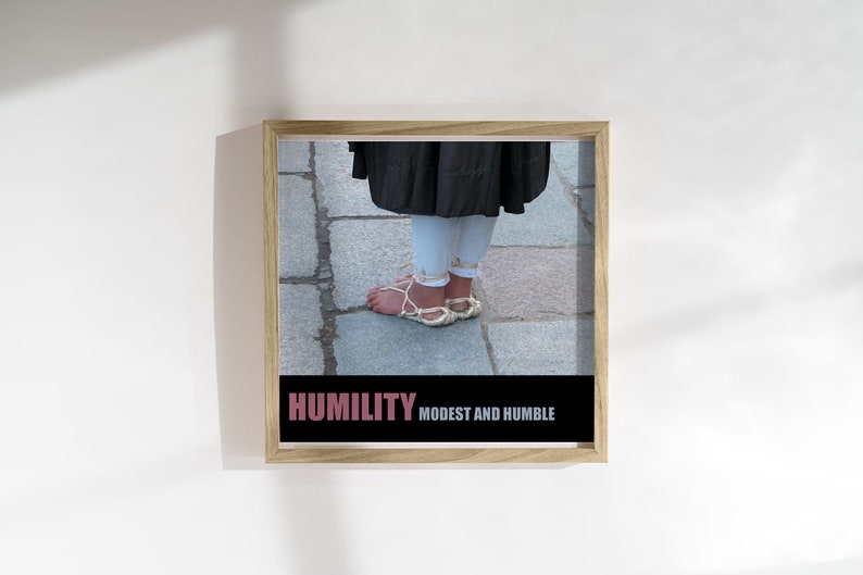 Humility, Poster, Office Wall Art, Office Decor, Management ...