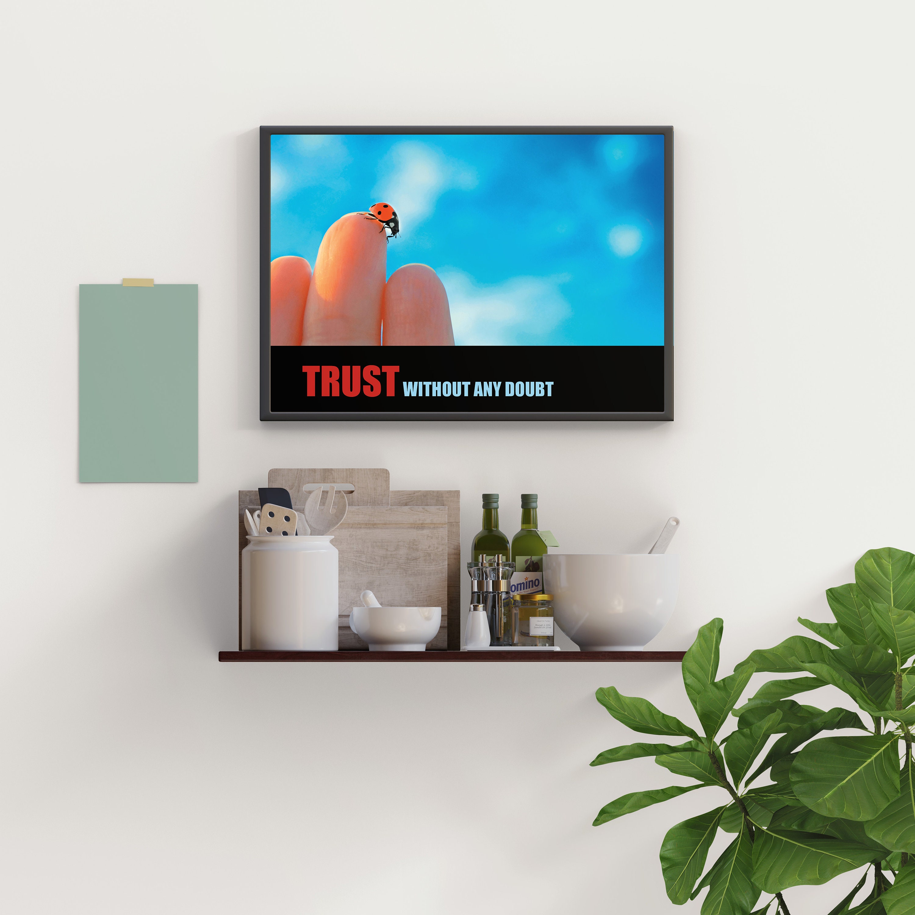 Trust Management Poster for Office Wall Art & Office Décor - Etsy