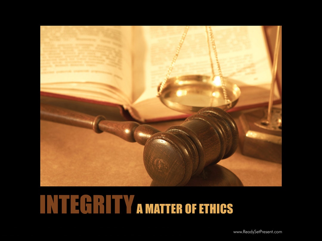 Integrity Management Poster - Etsy