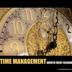 Time Management Motivational Poster - Etsy