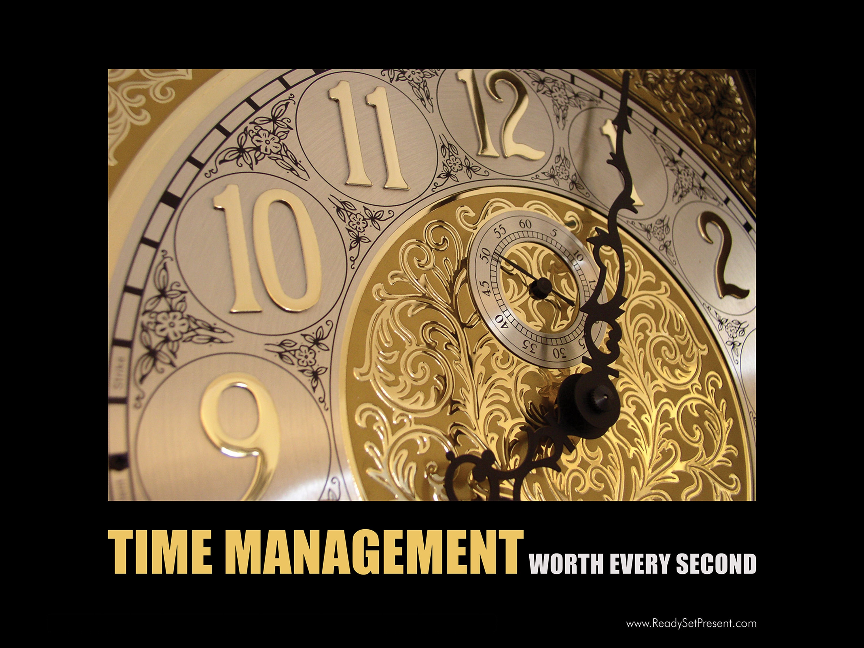 Time Management Motivational Poster - Etsy