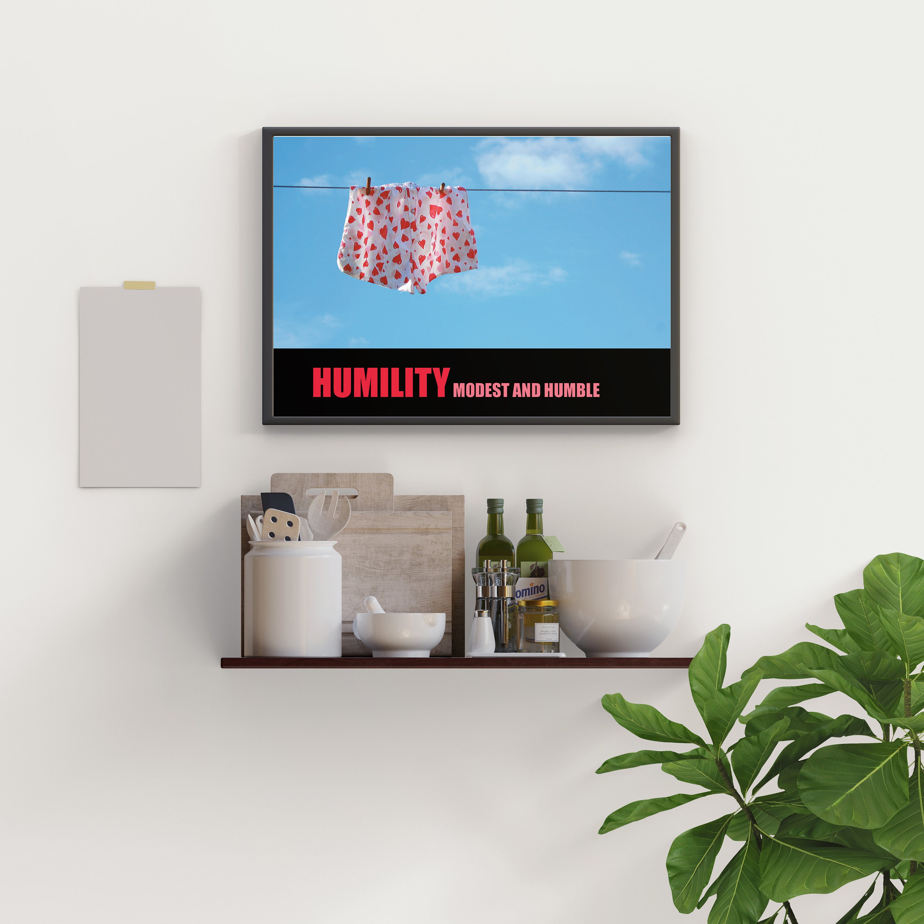 Humility, Poster, Office Wall Art, Office Decor, Management ...