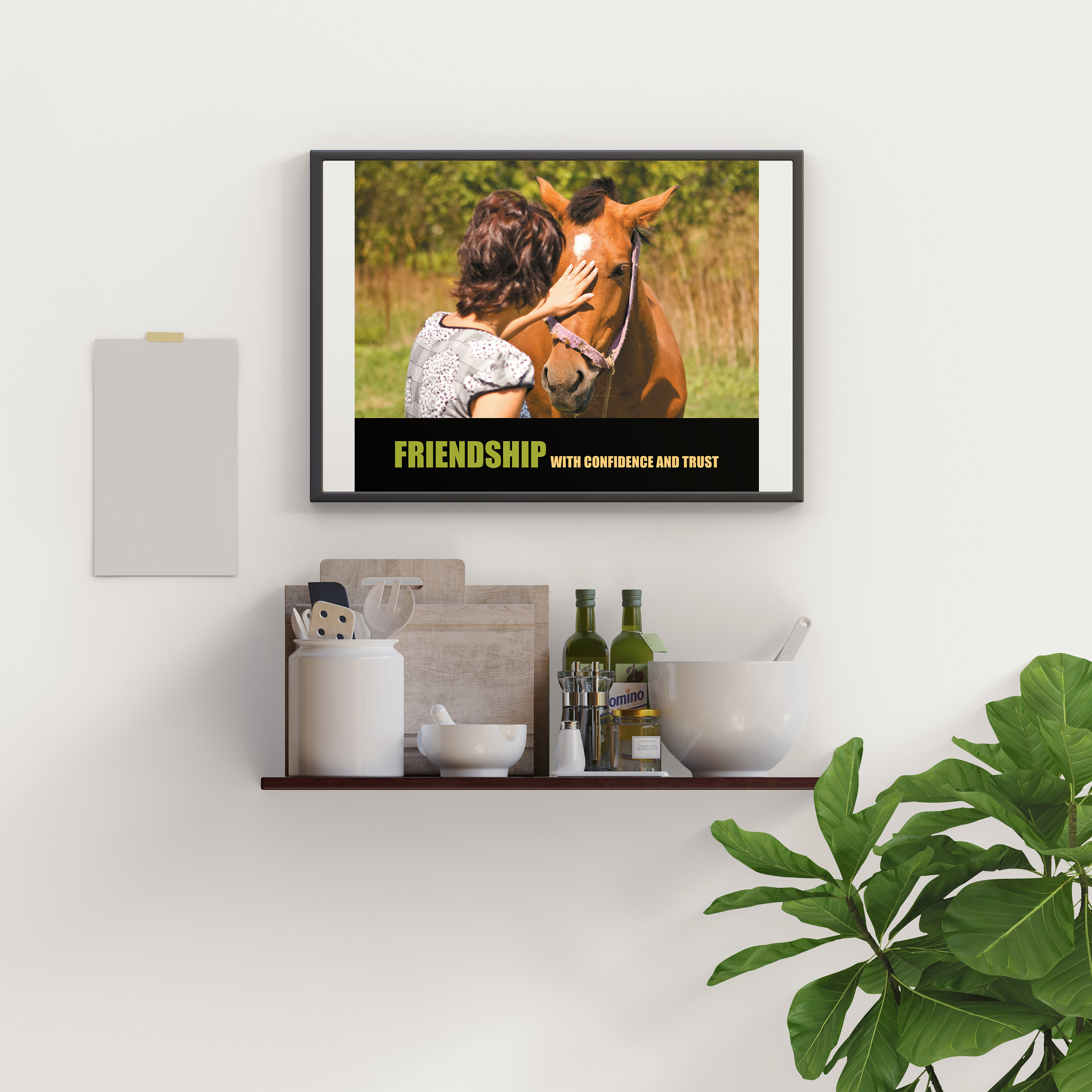 Friendship, Poster, Office Wall Art, Office Decor, Management ...