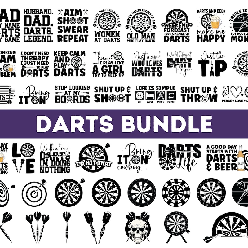 Darts Shirt Transfer - Etsy