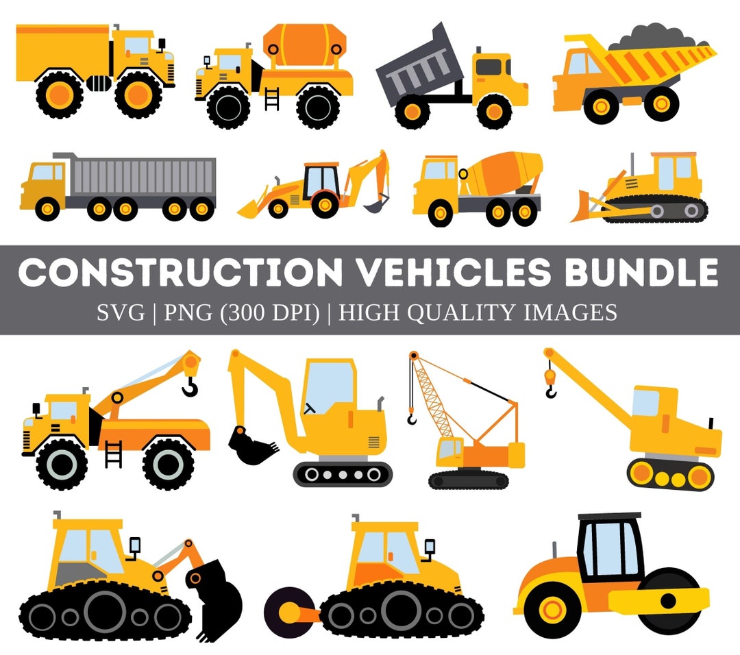 Construction SVG Bundle Construction PNG Bundle Trucks Svg File ...