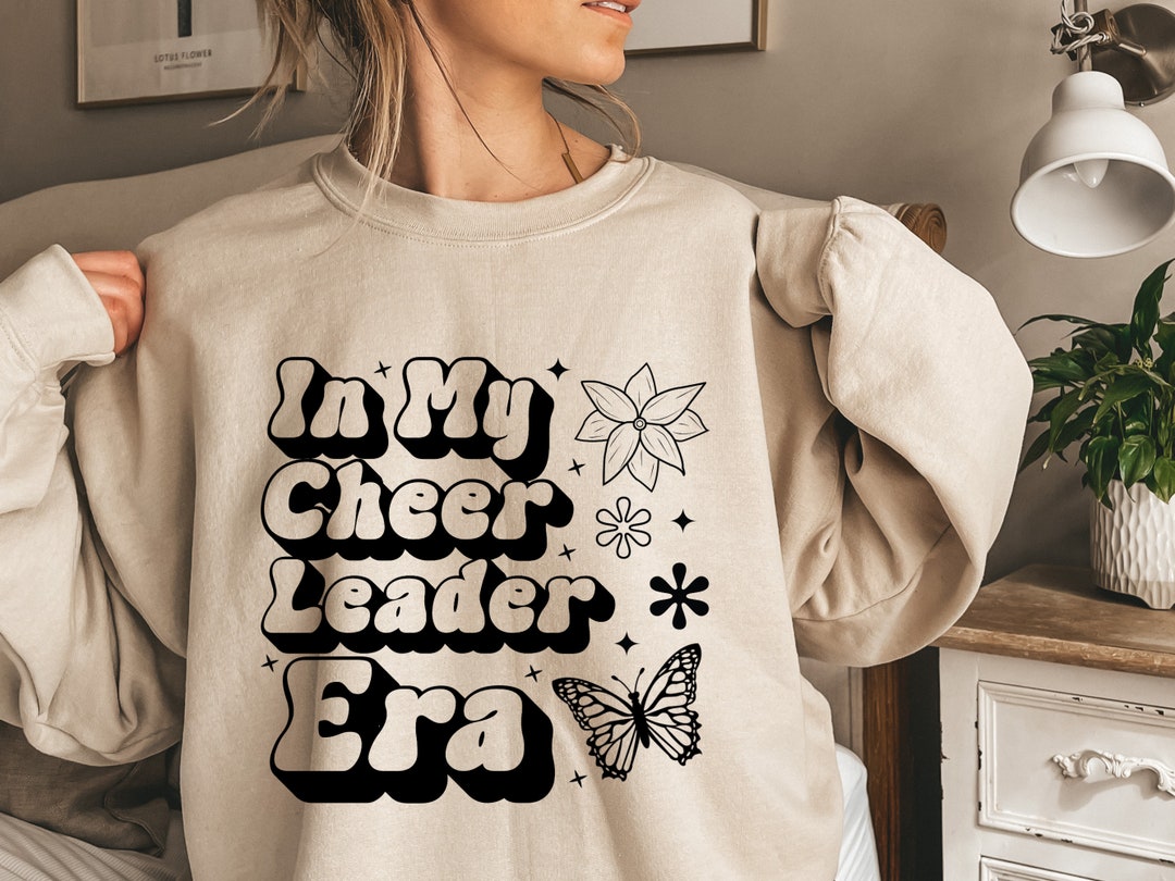 In My Cheer Leader Era Svg Cowgirls Svg Floral Butterfly - Etsy