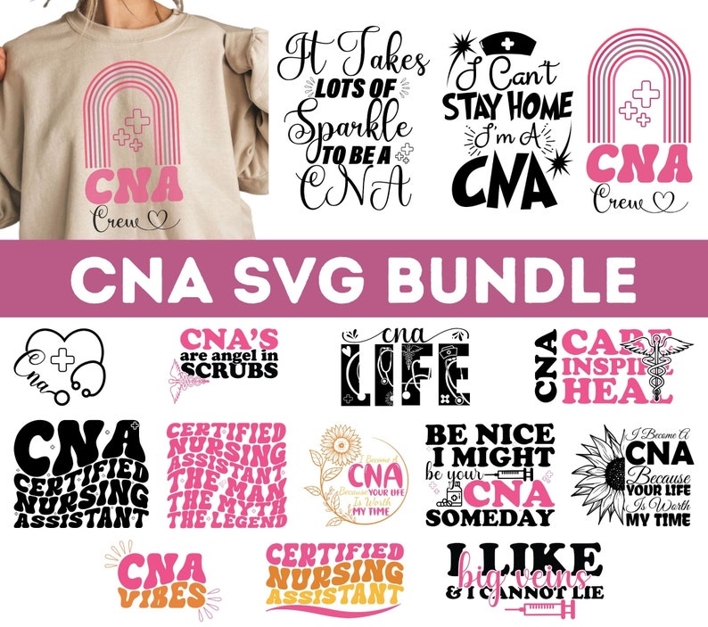 CNA PNG Bundle Nurse Life Svgcompassion Life Svg Compassionate Nurse ...
