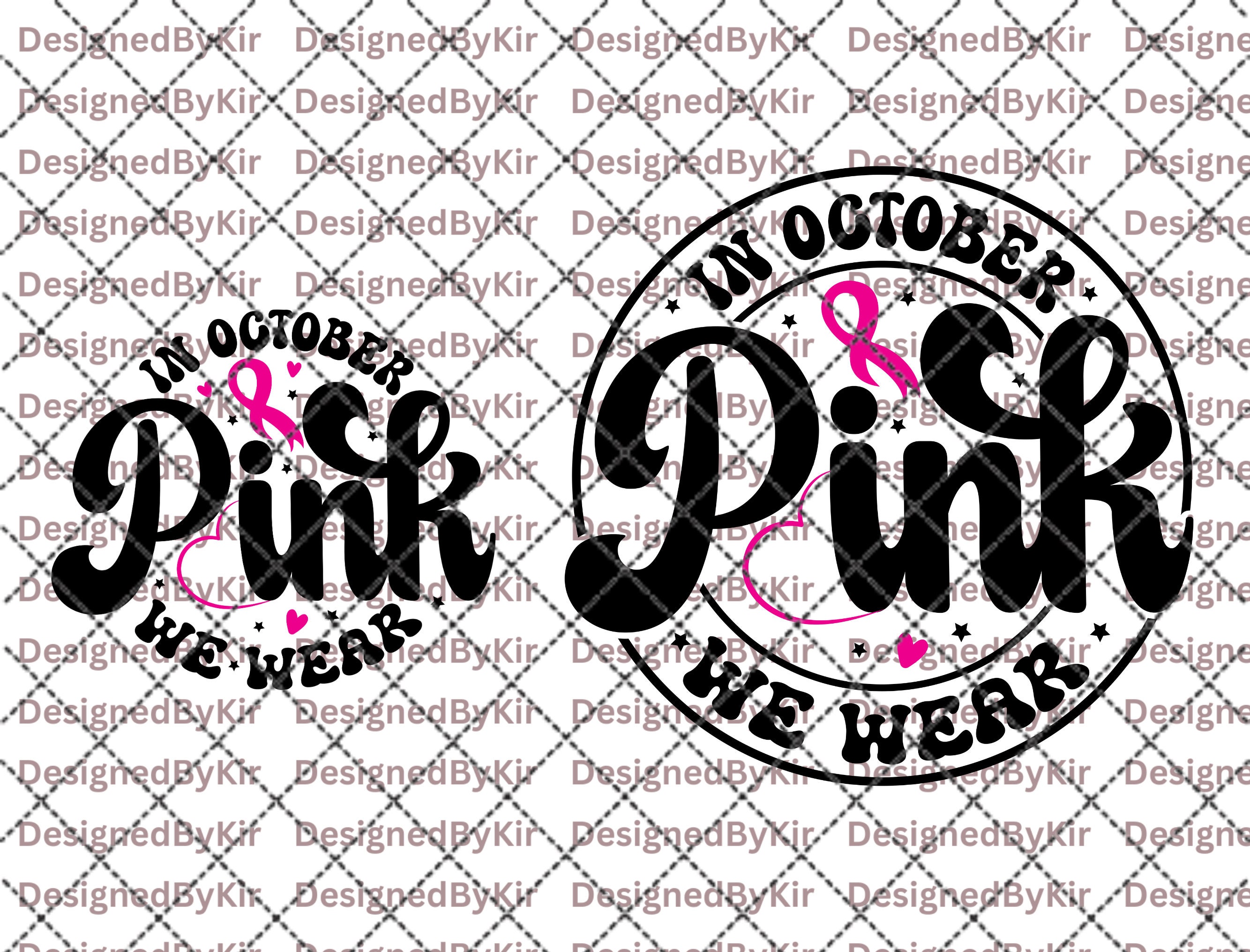Breast Cancer Svg Pink Svg In October We Wear Pink Svg Breast Cancer