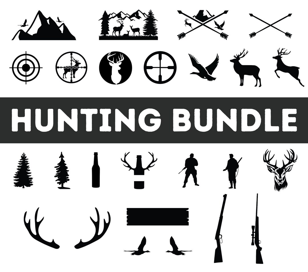 Hunting SVG PNG Bundle Deer Hunting Svg Hunter Svg Hunt Life Svg ...
