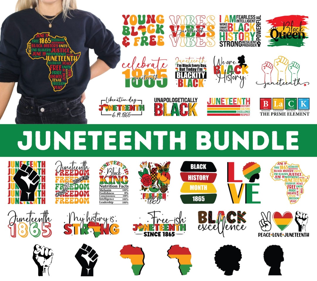 Juneteenth SVG Bundle| Juneteenth PNG Bundle| Black King Nutrition ...