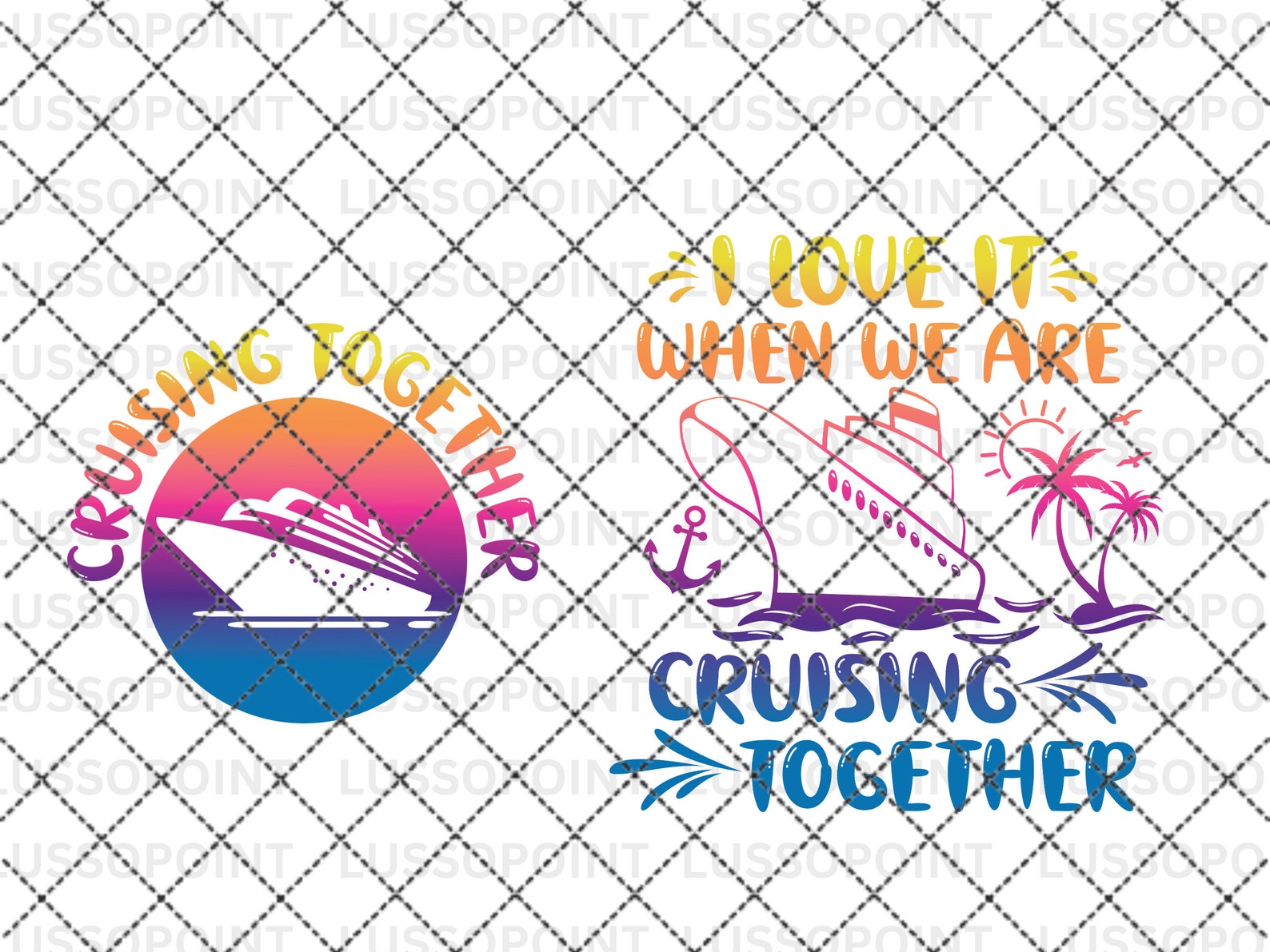 Cruising Together SVG, I Love Cruising Together Svg, Cruise Squad Svg ...