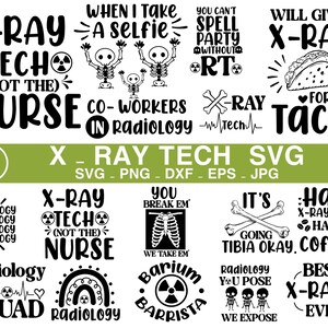 X-ray Tech SVG Bundle| X-ray Tech PNG Bundle| Xray Tech Tshirt Svg ...