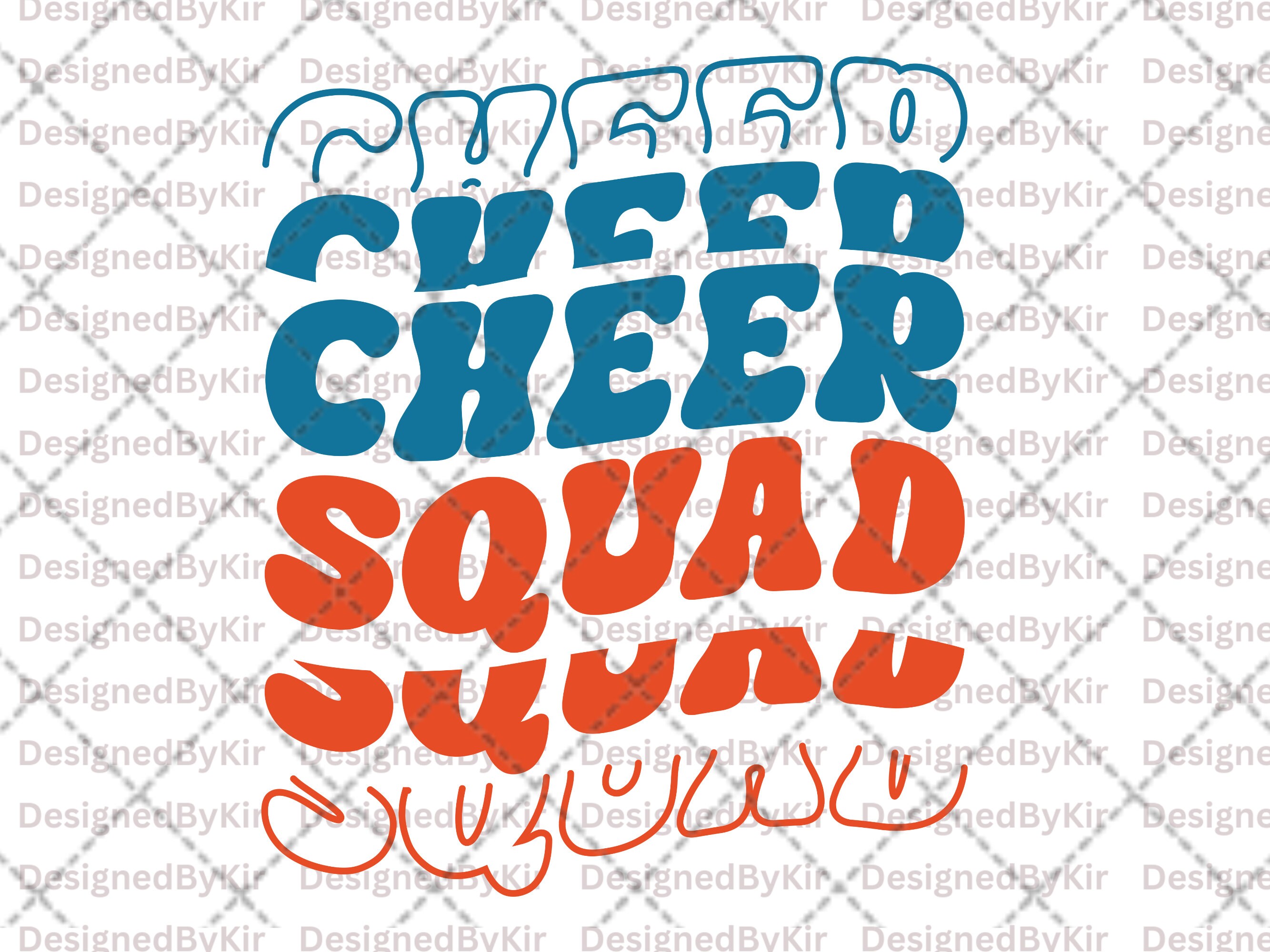 Cheer Squad Svg Cheer Team Template Cheer Girls Team Svg - Etsy