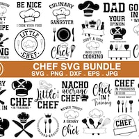 Chef Svg - Etsy