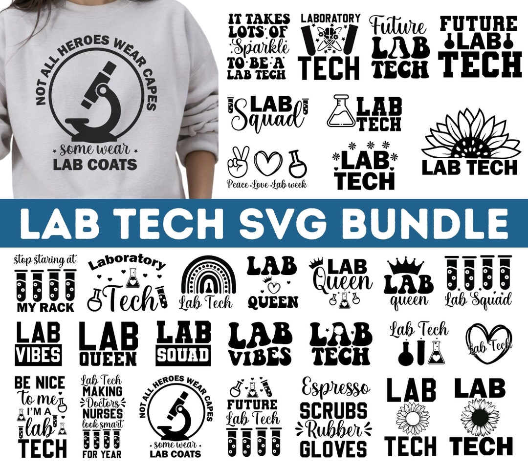 Lab Tech SVG PNG Bundle| Technician Svg| Science Svg| Chemistry Svg ...