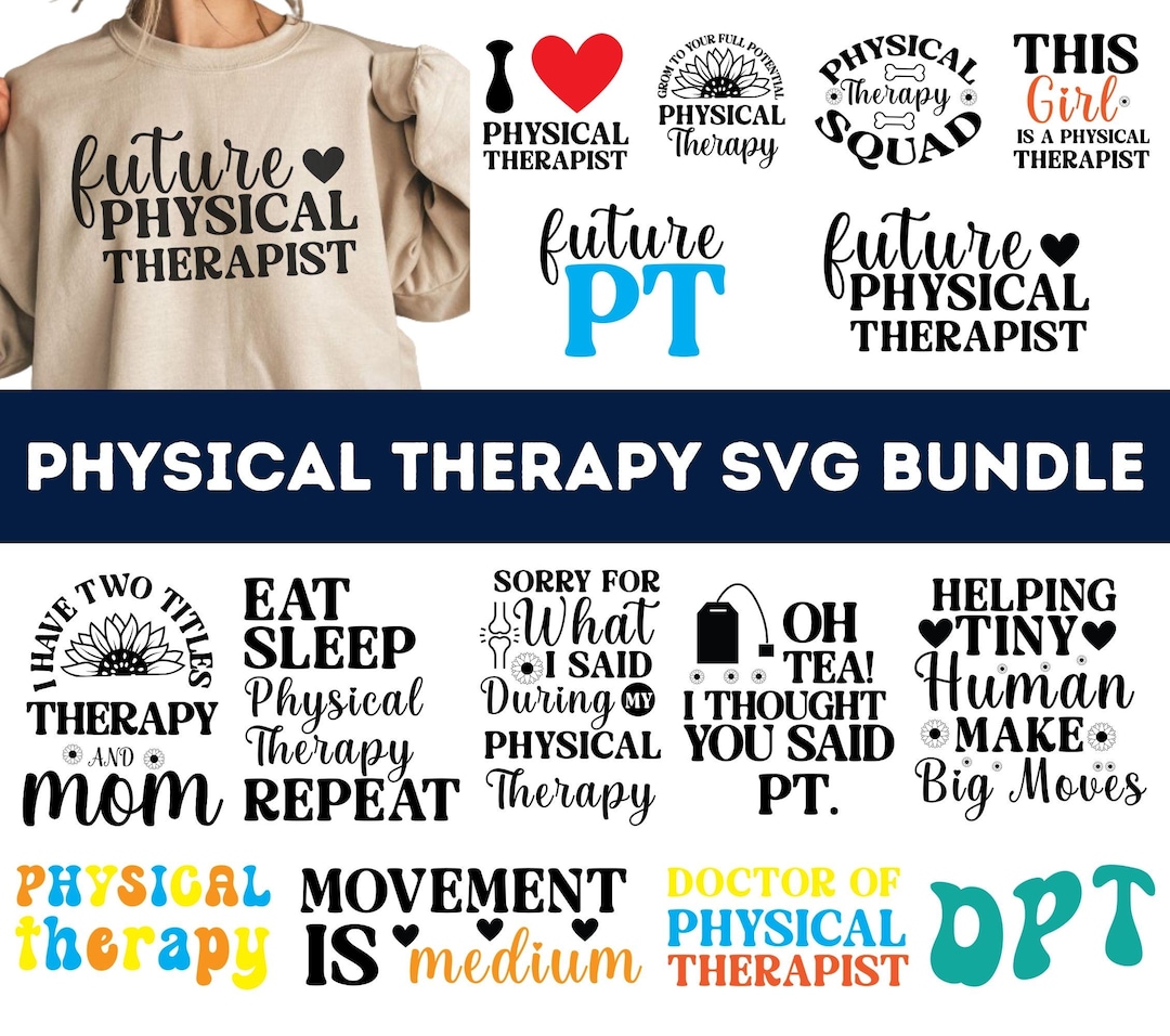 Physical Therapy SVG PNG Bundle Physical Therapy Png Physical Therapy ...