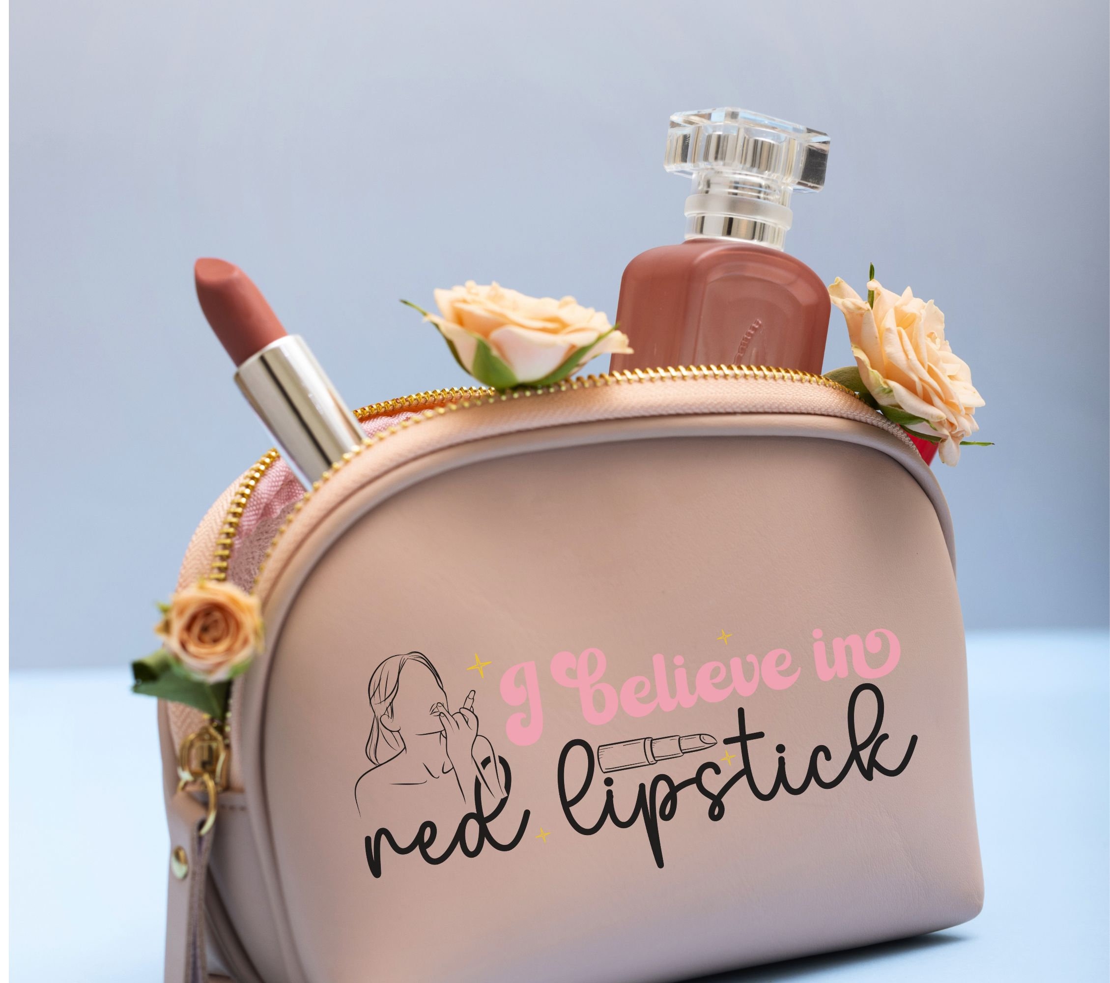 Makeup Bag SVG Bundle| Beautiful Svg| Makeup Bag Svg| Cosmetic Bag Svg ...